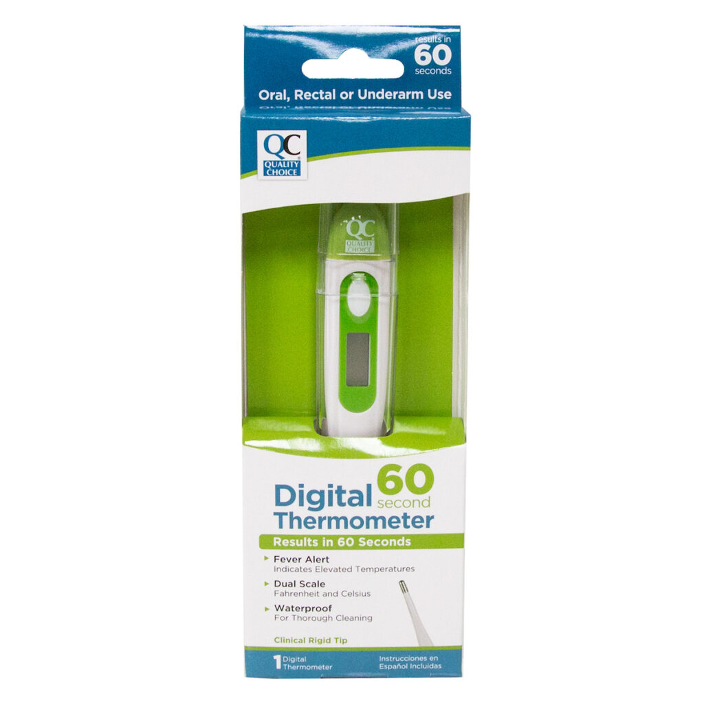 Digital 60 Second Thermometer Rx Pro Inc. Partners in Quality ...